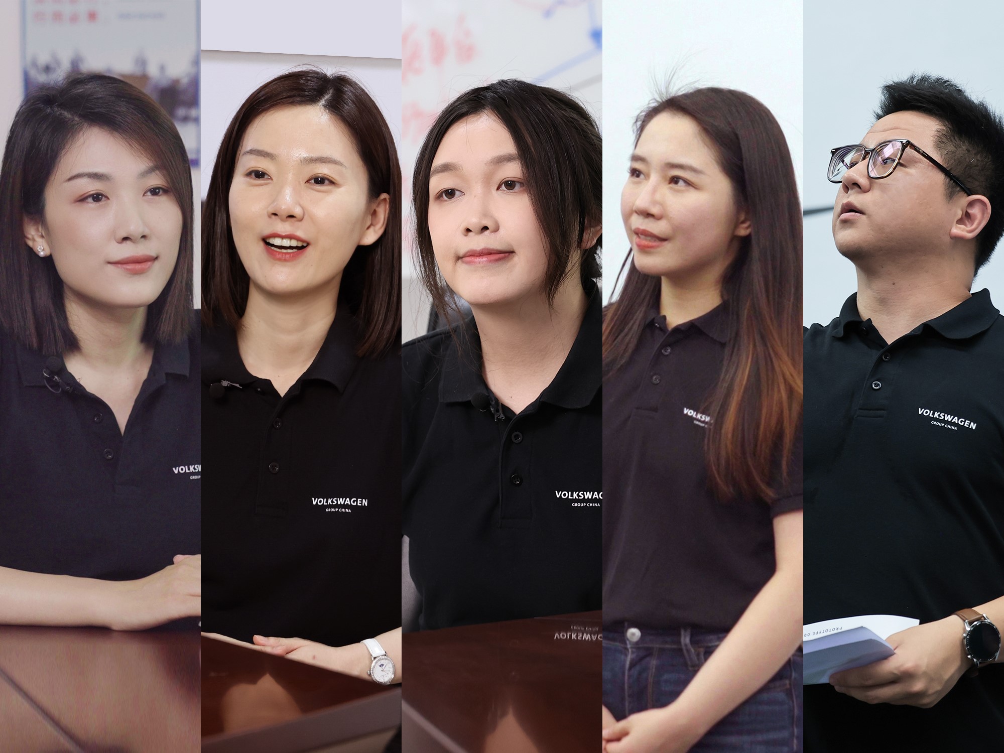 The Vertical Mobility team: Zhang Yuan, Zhou Jin, Liu Yuting, Sun ...